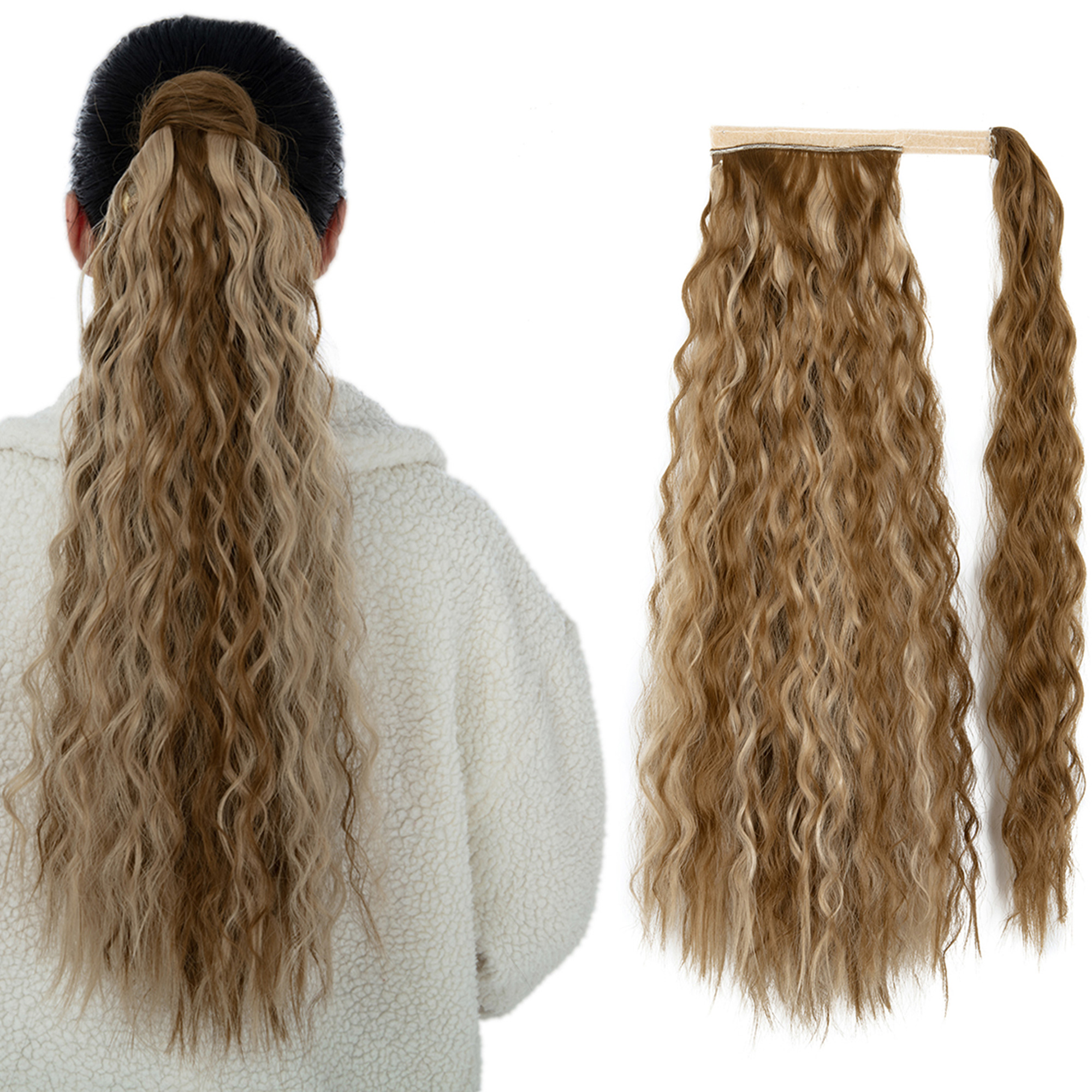 Ponytail Curly Hair - virhairs